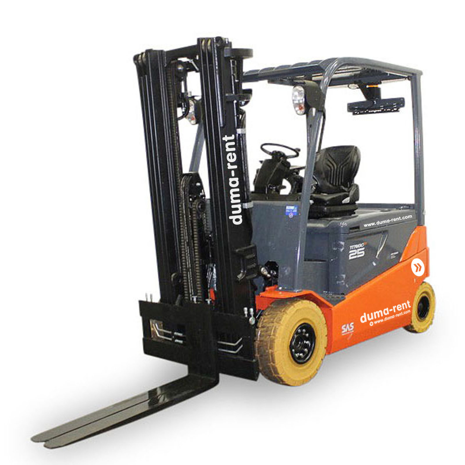 2,5T batterie Toyota 4 roues - Chariots élévateurs - Duma Rent