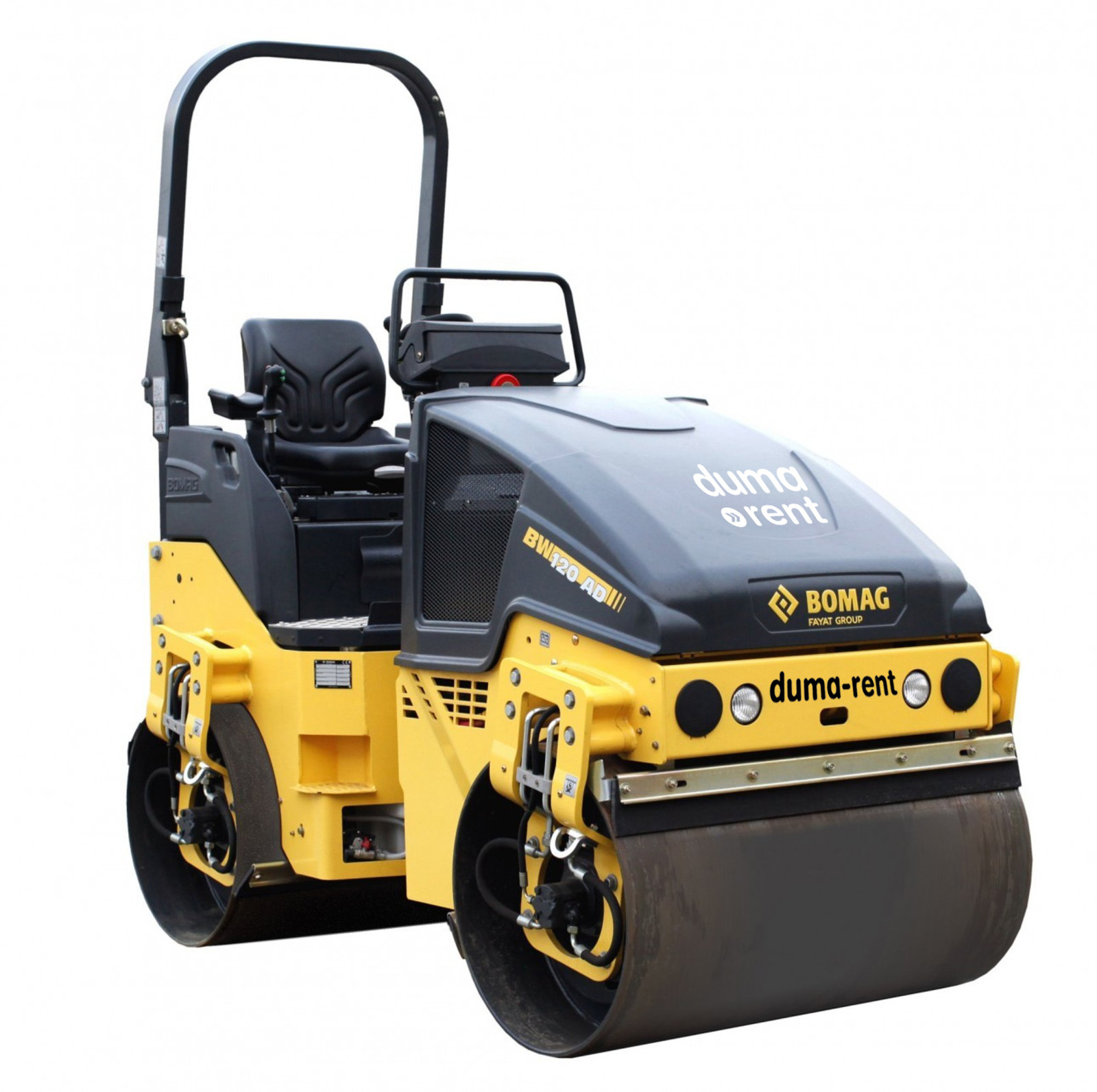BOMAG BW 120 AD-5 - Walsen - Duma Rent