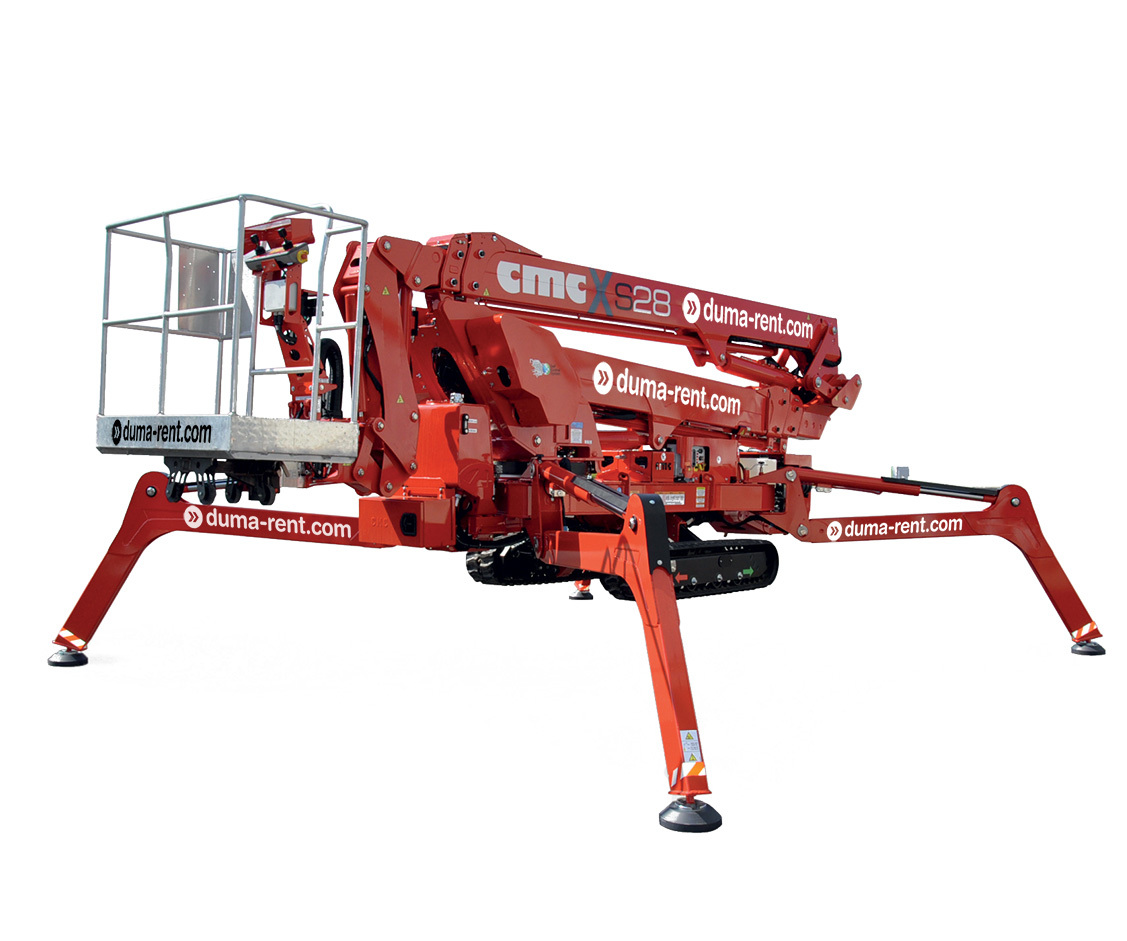 CMC S28 - Spider lift work platforms - Duma Rent