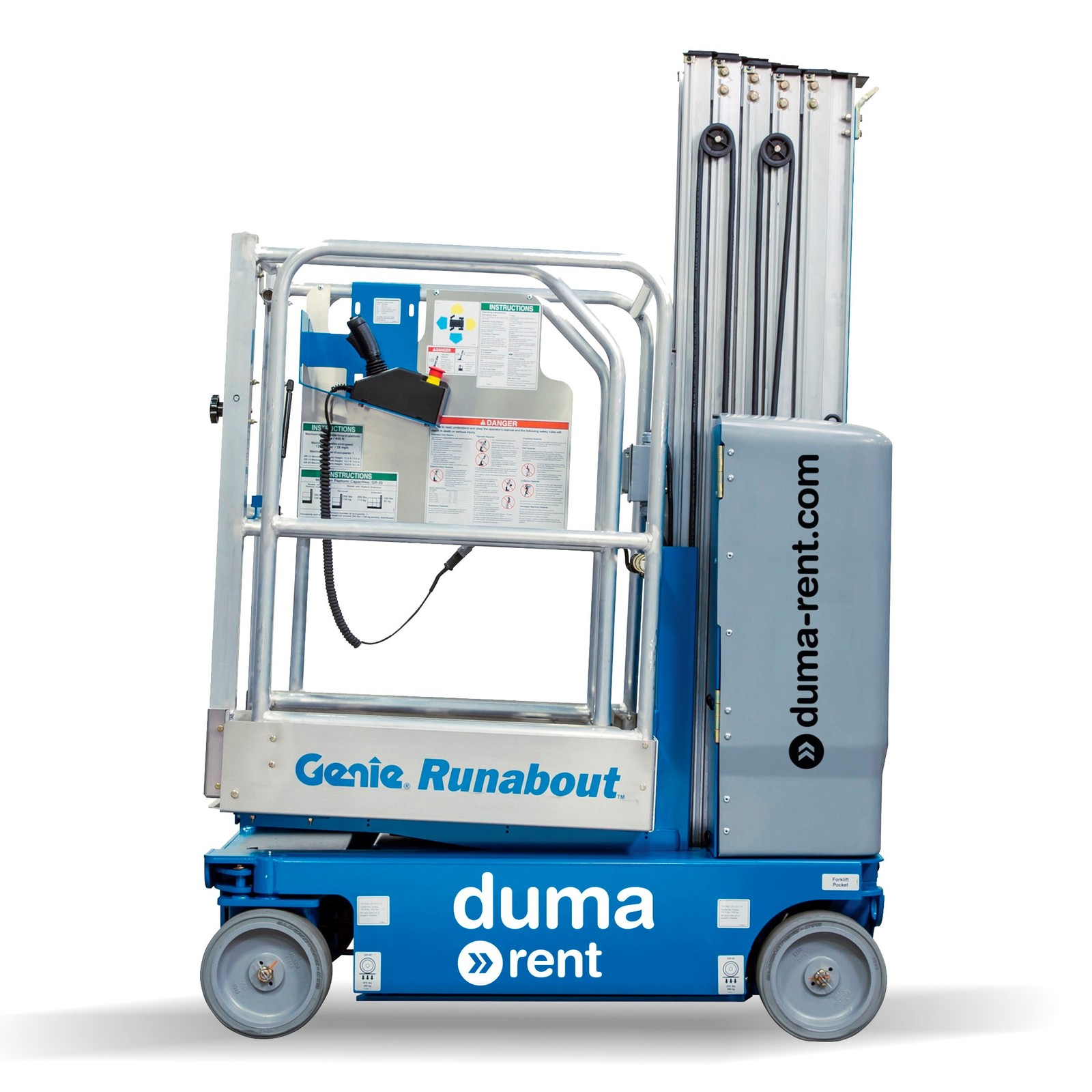 GENIE GR12 COMPACT - Vertical platforms - Duma Rent