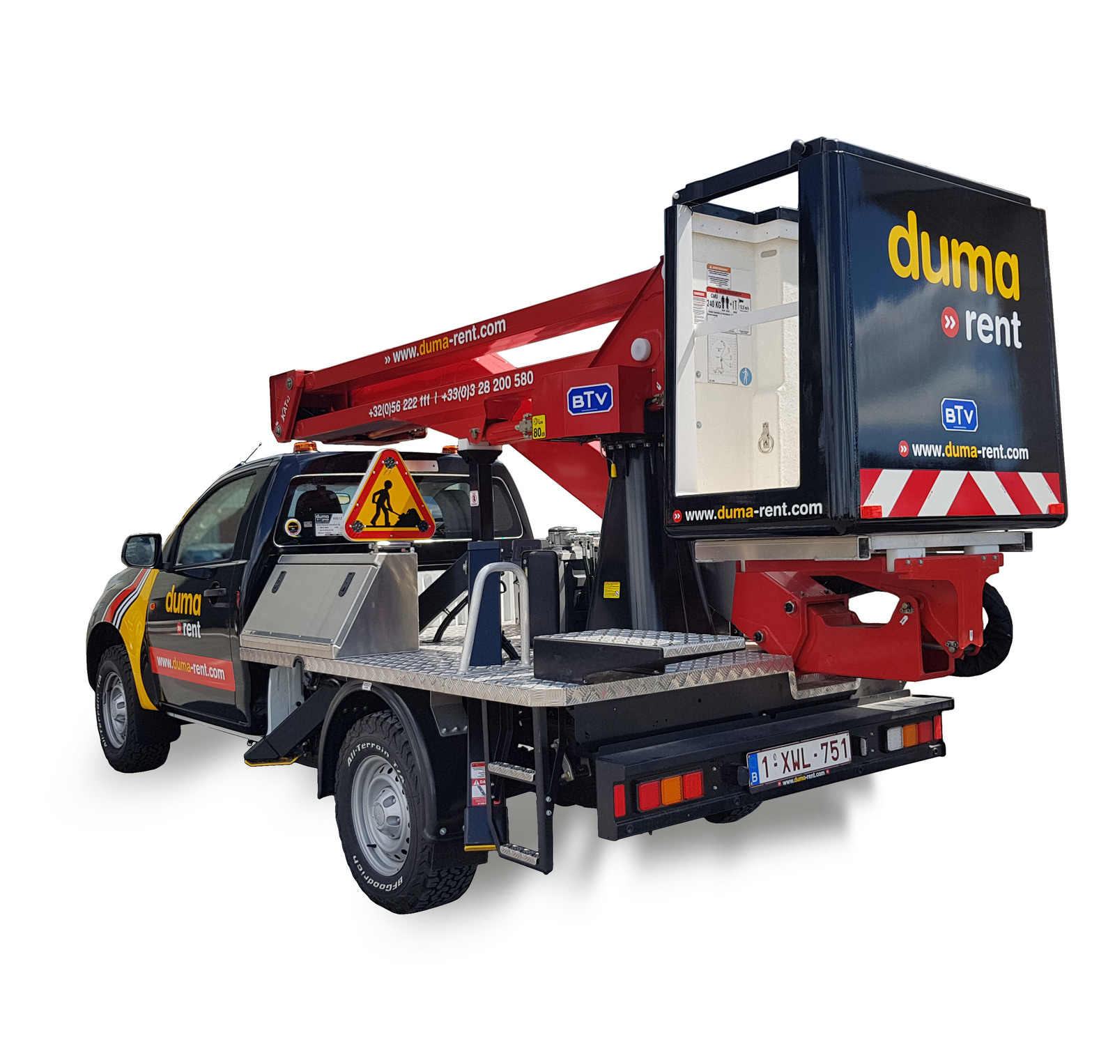KLUBB KAT42 PICK-UP - Aerial platforms on delivery and pickup truck - B ...