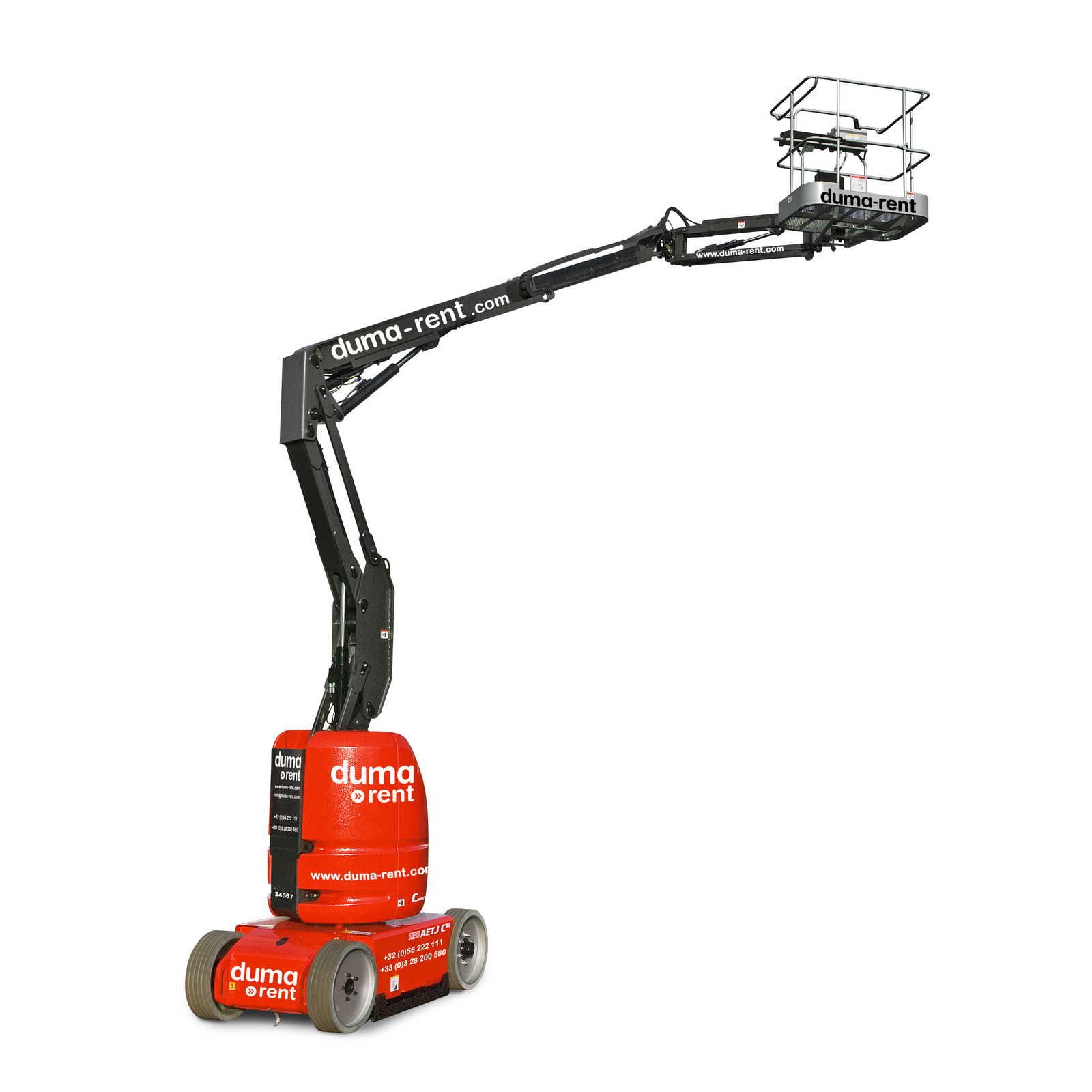 MANITOU 120AETJ C 3D - Nacelles télescopiques articulées - Duma Rent