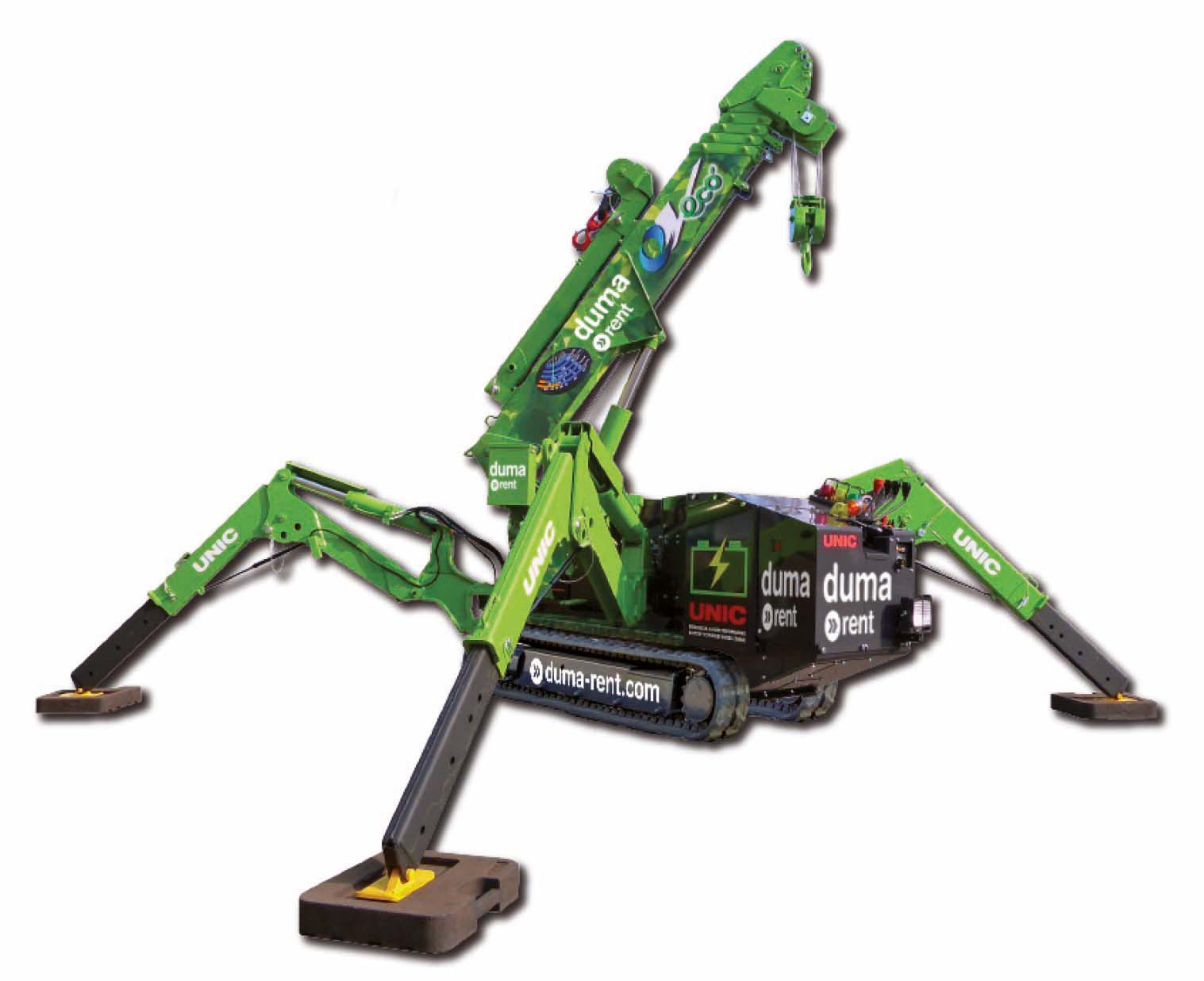 UNIC URW-295 ECO - Mini cranes - Duma Rent