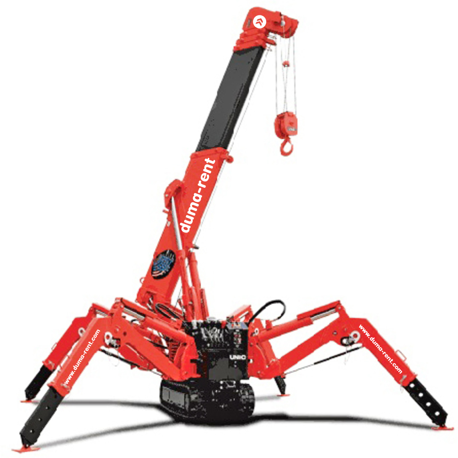 UNIC URW-295 - Minikranen - Duma Rent