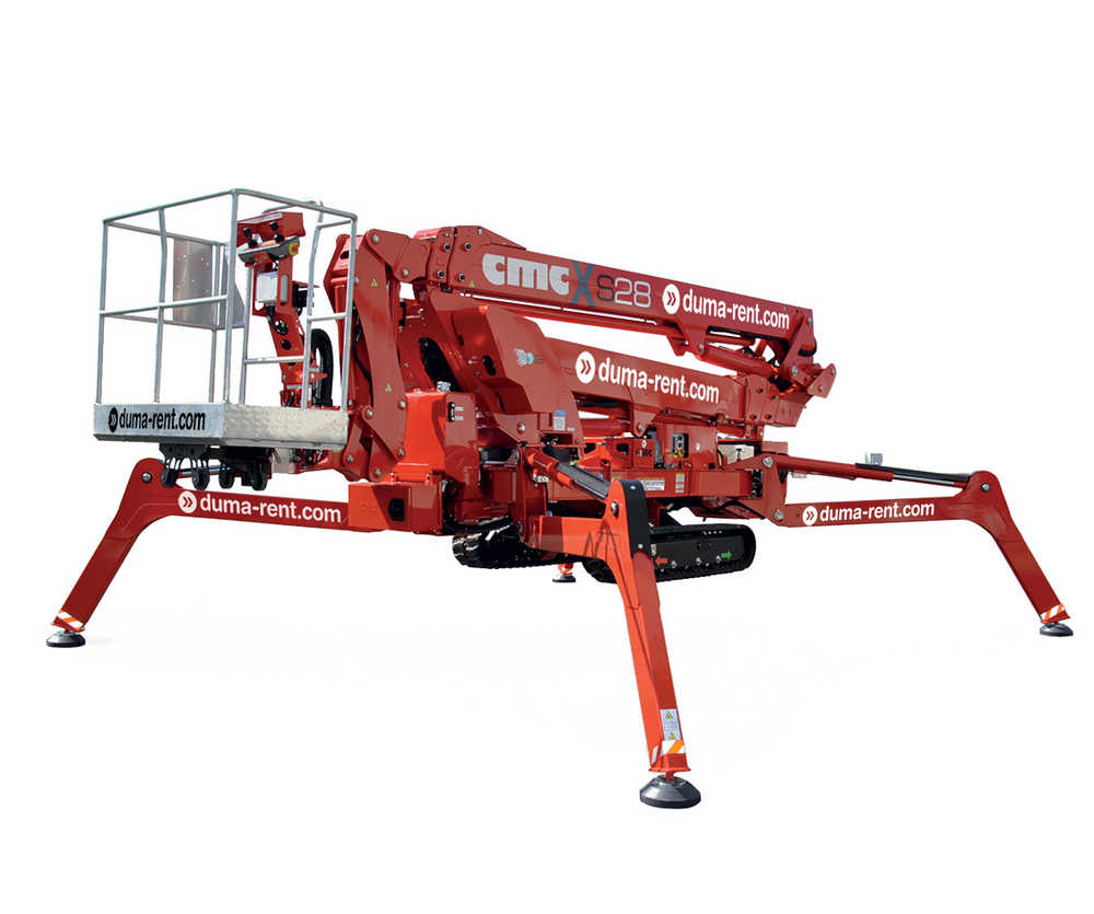 CMC S28 - Spider lift work platforms - Duma Rent